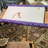 Stitchmaster Adjustable Height & Angle Floor Stand for Embroidery Cross ...