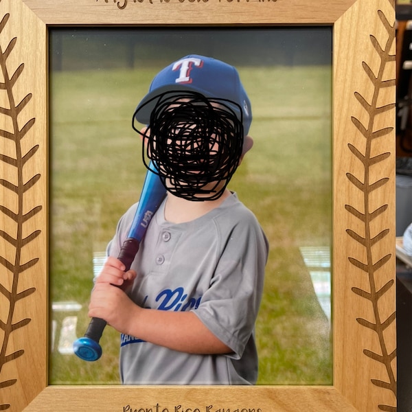Baseball Picture Frame, Baseball Mom, Baseball Family - Etsy