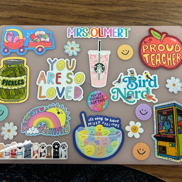 Mixed Feelings Sticker | Mental Health Sticker for Her | Laptop Decal ...