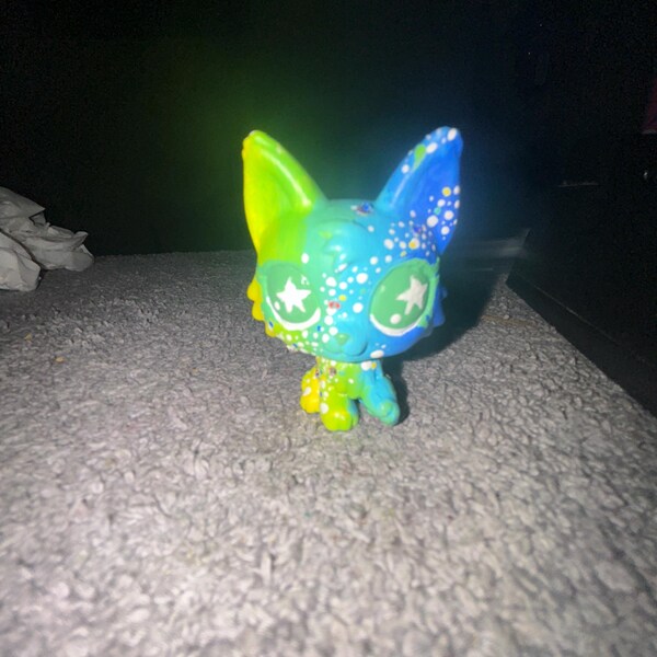 Hand- Painted OOKA Dalmatian Dog LPS Custom Littlest Pet Shop - Etsy