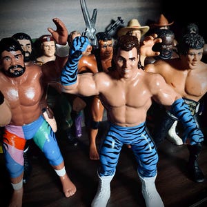 Kerry Von Erich WWF LJN Inspired XOX Custom Rubber Type Full Size ...