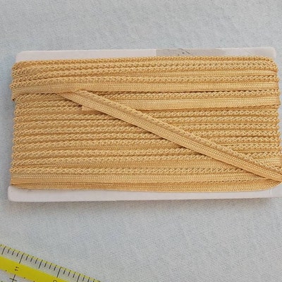 5 Yards Harvest Gold Lip Cord Piping, Edge Piping, Decorative Edging ...