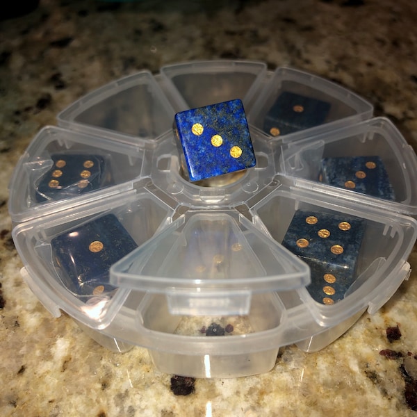 D6 Dice-d6s-dungeons and Dragons D6-yahtzee Dice Set-engraved Gemstone ...