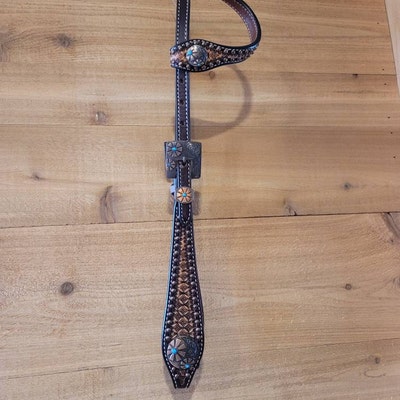 Western Style, Star Trophy Belt Buckle With Buffalo Head Concho Antique ...