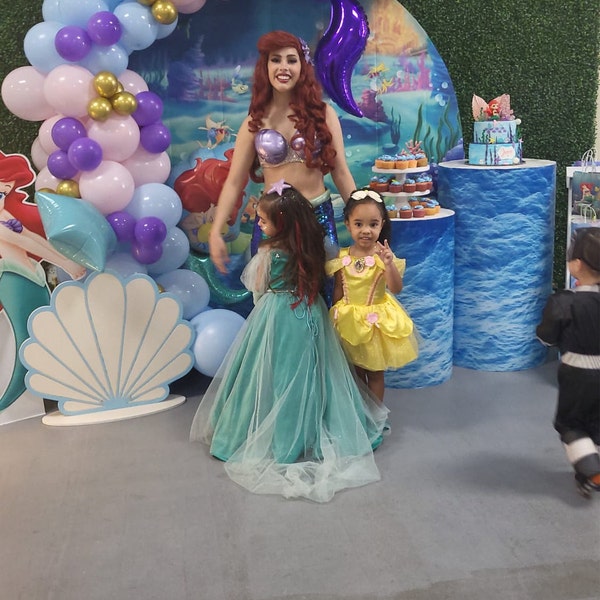 Enchanting Sea Shell Wood Prop | Mermaid Theme Decor | Under the Sea ...