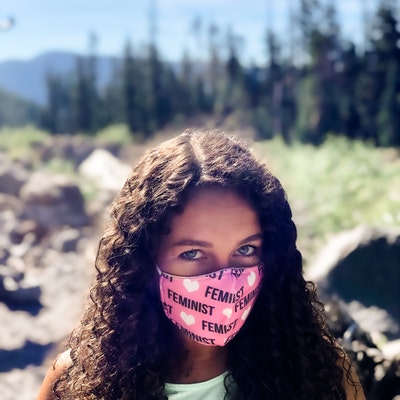 Girl Fabric Feminist Fabric Girls Text Girl Fabric Girl - Etsy