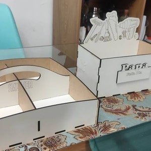 Display Stand Laser Cut Svg Files , 3 Shelf Display Stand Files, Vector ...