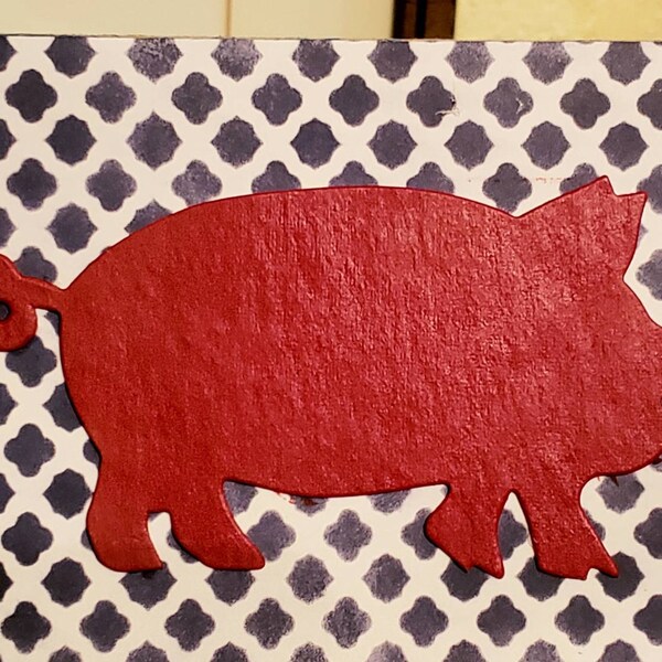 3 Pig Bare Chipboard Large Die Cuts 5 1/8"w X 2 3/4"h - Etsy