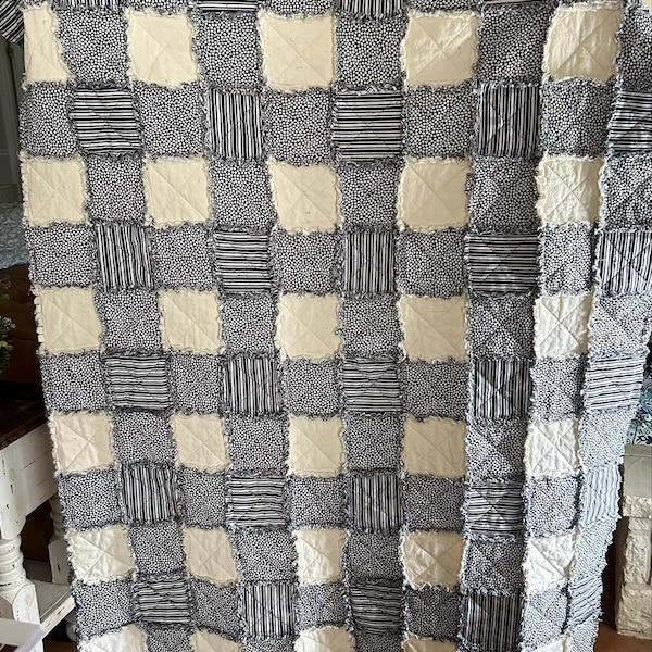 Gala Gingham Rag Quilt Pattern - Digital Download - Etsy