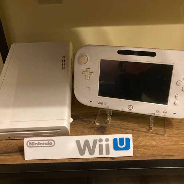 Nintendo Wii U 3D Shelf Display/fridge Magnet - Classic Video Games ...