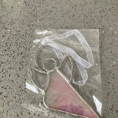 Red Robin Stained Glass Hanging Decoration - Etsy