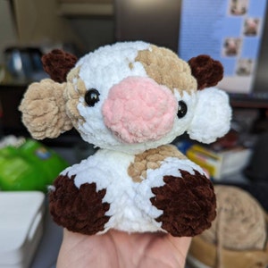 Crochet Cuddle Cow Plushie PATTERN - Etsy