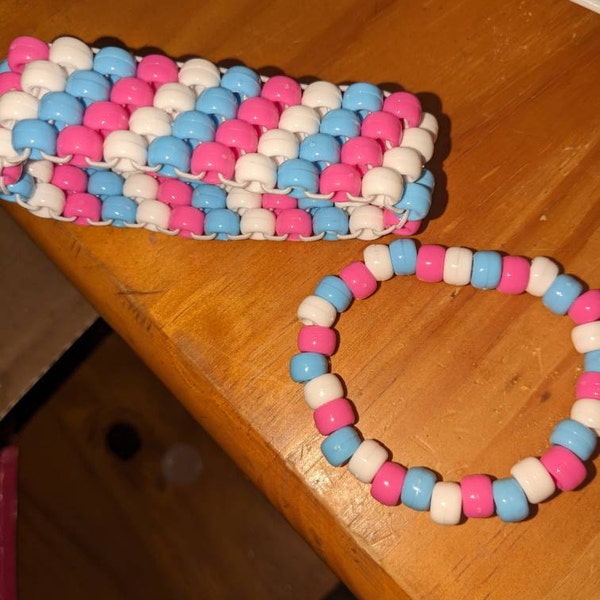 LGBTQ+ Pride Kandi Cuffs - Now With More Options!! - Etsy