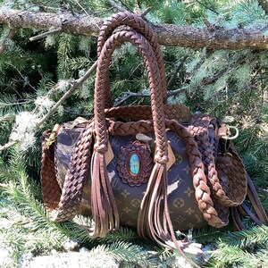 Turquoise Concho Cuff/western Turquoise Cuff/leather - Etsy