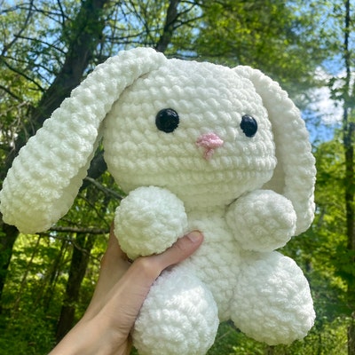 Cute Crochet Bunny Pattern, Amigurumi Crochet Pattern, PDF Crochet ...