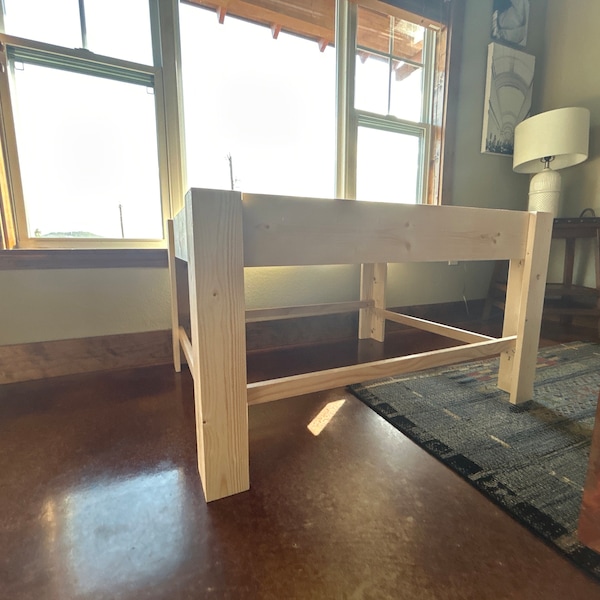 Unfinished Wood Dog Bed Platform the "sophie" to Hold Your Dog Bed ...
