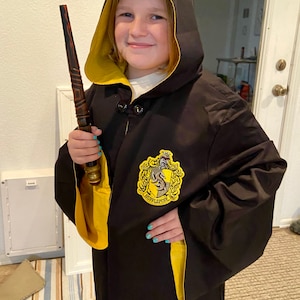 Baby Wizard Robe Fully Lined, Toddler Wizard or Scholar Robe - Etsy