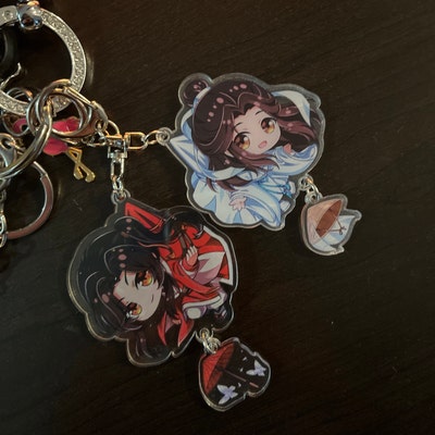 Enchanting Acrylic Keychains, Tian Guan Ci Fu, Heaven Official's ...