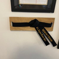 Martial Arts Belt Display! Laser Cut Wood for Brazilian Jiu Jitsu, Judo ...