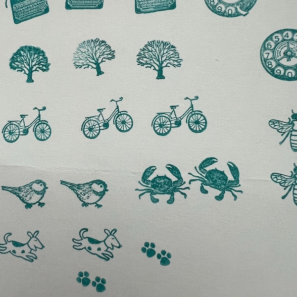 Monkey Rubber Stamp - Etsy