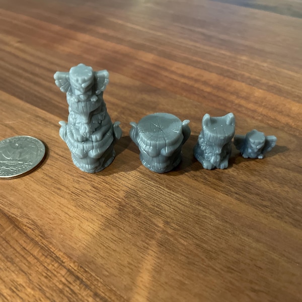 Animal Totems - Druid Shaman Totem Pole Stack - Castnplay - D&D ...