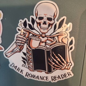 Hand Necklace Sticker Kindle Sticker Bookish Sticker - Etsy