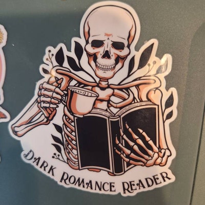 Dark Romance Reader Sticker Book Trope Sticker Kindle Sticker Notebook ...