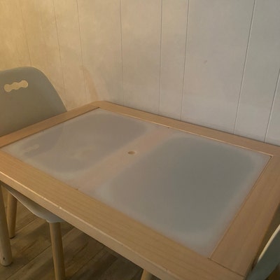Large or Small BLANK Clear Acrylic Board, TROFAST Lid Flisat Table ...