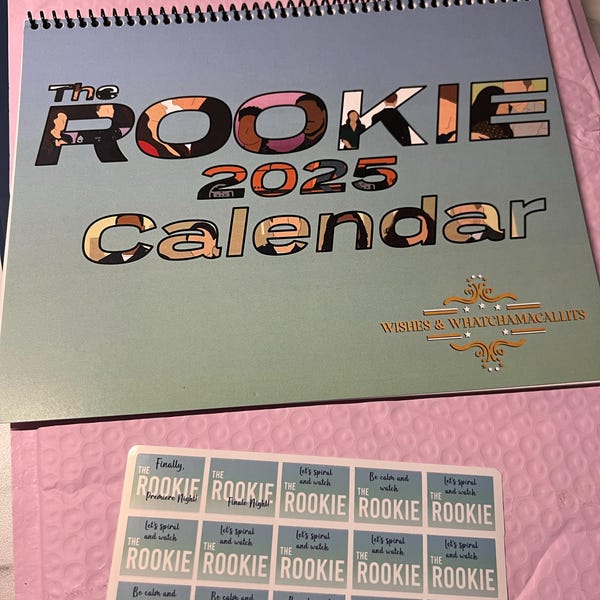 The Rookie Stickers - Specials - Etsy
