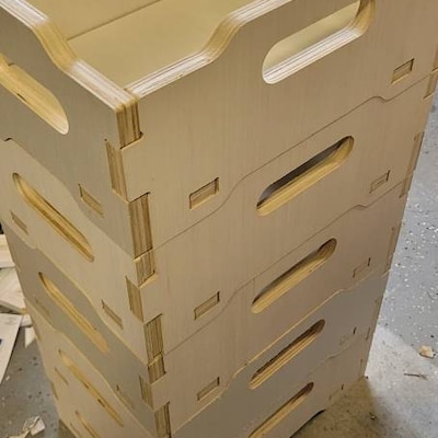 CNC Files for Wood French Cleat Shelves Storage Cabinet French Cleat ...