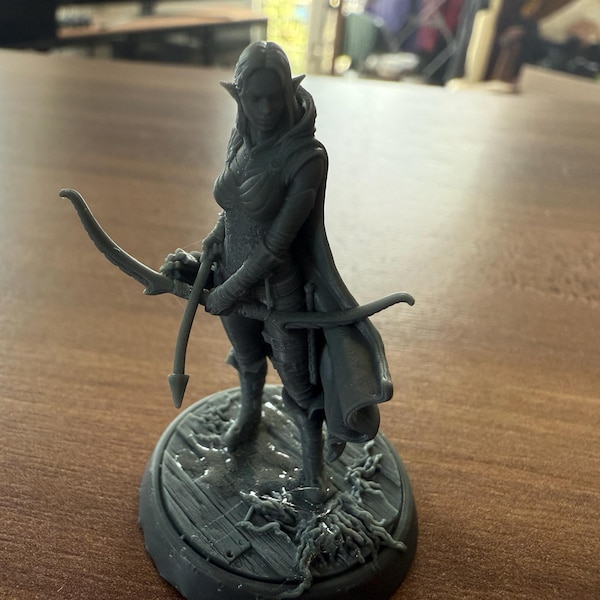 Elf, Male, Ranger, Fighter, Rogue, Longbow, Long Sword, Arrows, Hood ...