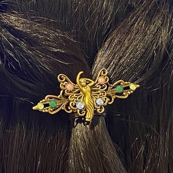 Ireland Hair Clip With Celtic Knots Silver Colored Gift Idea Woman - Etsy