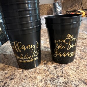 Family Reunion Favors, Family Tree, Lake Barbecue Party Cups, Custom ...