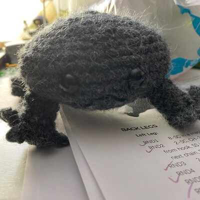 PATTERN Gorf the Frog Ghost Amigurumi - Etsy