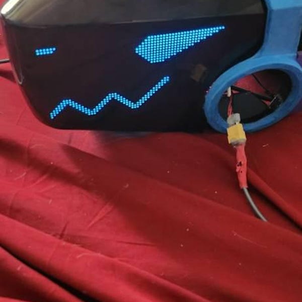 Protogen Interactive Electronics MAX7219 LED Matrix With Boop Sensor ...