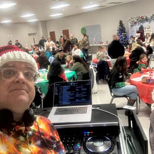 Retro Striped Elf Hat - Fits Pre-teen Through Adult Large - Christmas ...