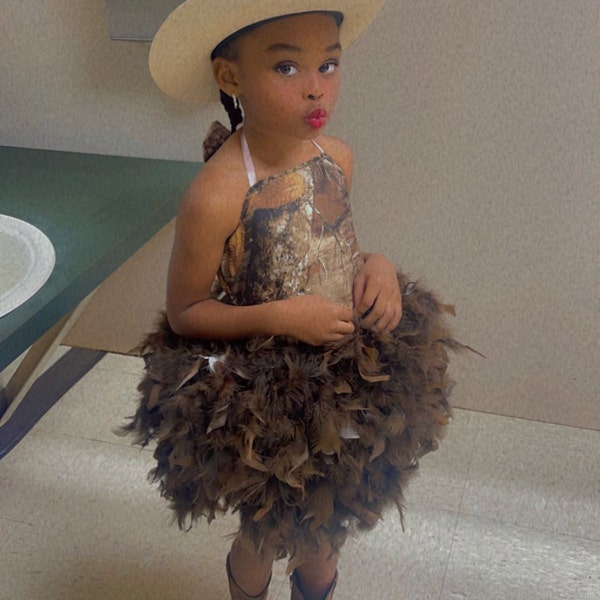 Patriotic Sequin Star Girls Feather Pageant Dress, Girls Dress, Toddler ...
