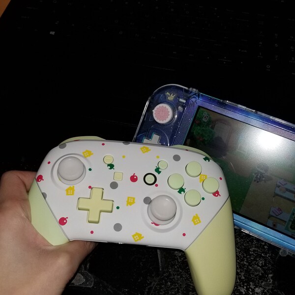 Custom Animal Crossing Themed Nintendo Switch Pro Controller - Etsy