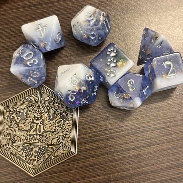 Shadowy Forest Dnd Dice Set, Polyhedral Dice, D&D Dice, Dungeons and ...