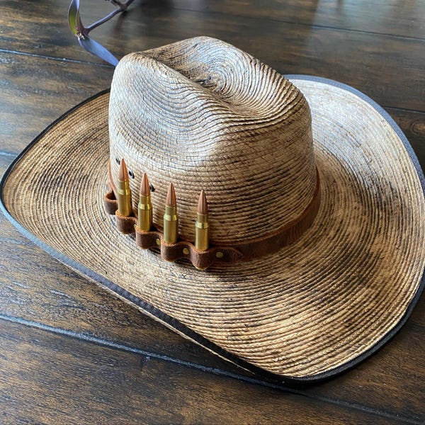 Beautiful Genuine Spotted Cowhide Hat Hanger -- Cowboy Western Fedora ...