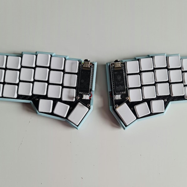 Pre-soldered Full Set Wireless Corne Keyboard – Corne Hotswappable ...