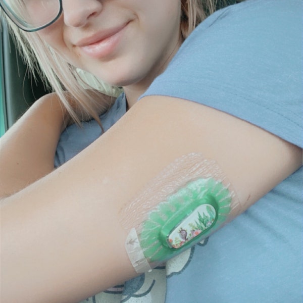 Flexible Dexcom G6 Cover - Holds and Protects Sensor and Patch ( Over ...