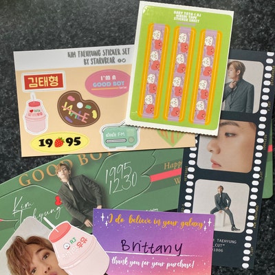 BTS Sticky Notes & Memo Pads - Etsy