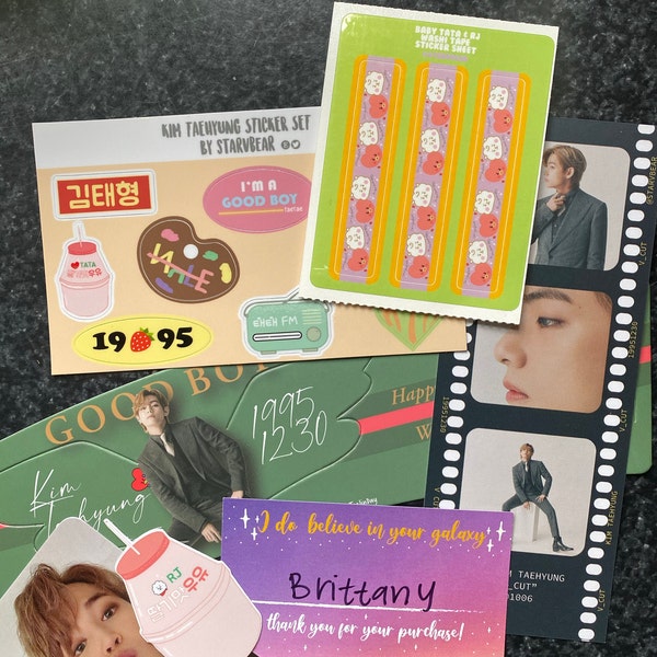 BTS Sticky Notes & Memo Pads - Etsy