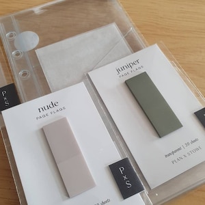 Ruler Page Marker Pocket, Personal, A6, A5, Discbound - Etsy UK