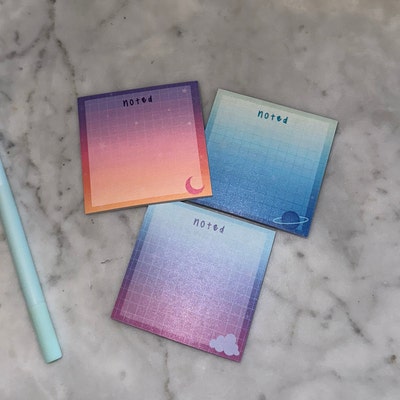 Sticky Notes, Cute Sticky Notes, Pretty Post It Notes, Plan Sticky ...