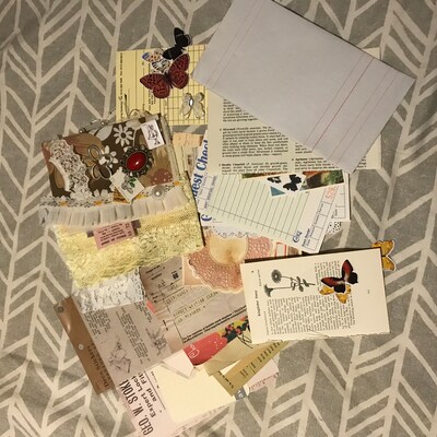 Handmade Paper Clips / Junk Journal Paper Clips / Vintage - Etsy Canada