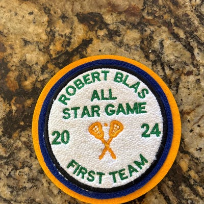 Chenille Custom Letterman Jacket Patch made in USA - Etsy