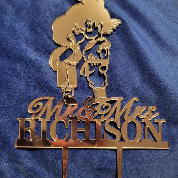 Bodybuilder Cake Topper, Strong Man Birthday Cake Topper, Weightlifter ...