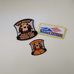 Fallout New Vegas Inspired NCR Recon Sniper Cosplay Gamer Patch Hook ...